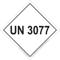 UN 3077 Limited Quantity Hazard Packaging Label | Cargo Labels Ltd